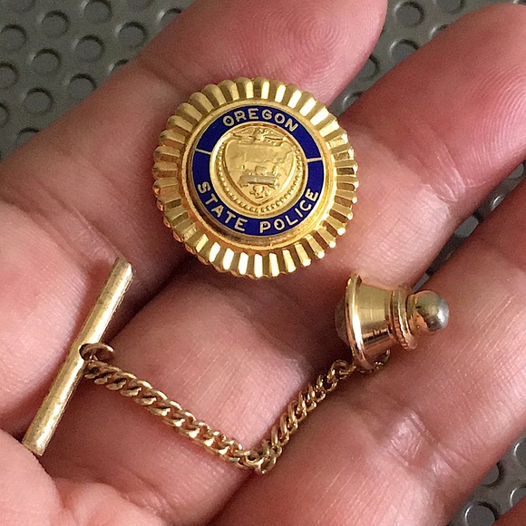 Vintage | Jewelry | Oregon State Police Pin | Poshmark